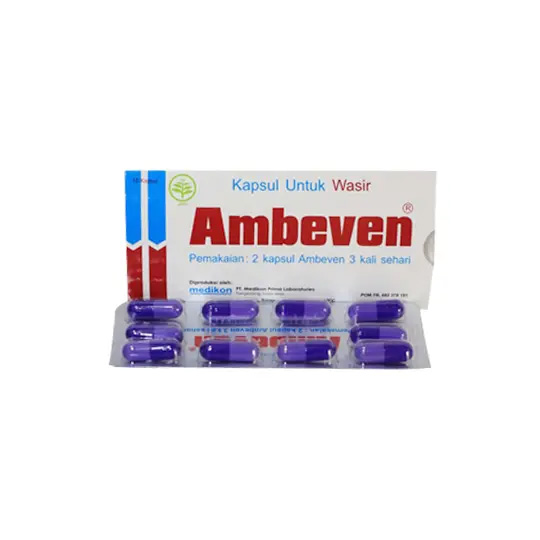 Ambeven 10 Kapsul | BhumiHara Farmasi
